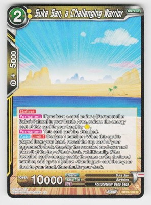 Dragon Ball Super TCG #BT22-102 C Suke San, a Challenging Warrior | eBay