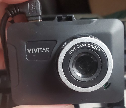 Brand New- Sealed -VIVITAR Car Video Security Black Dash Cam DCM108-NOC ...