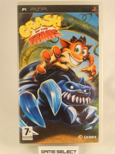 Crash OF THE Titans Bandicoot Sony PSP PAL EUR ITA - Original Complete ...