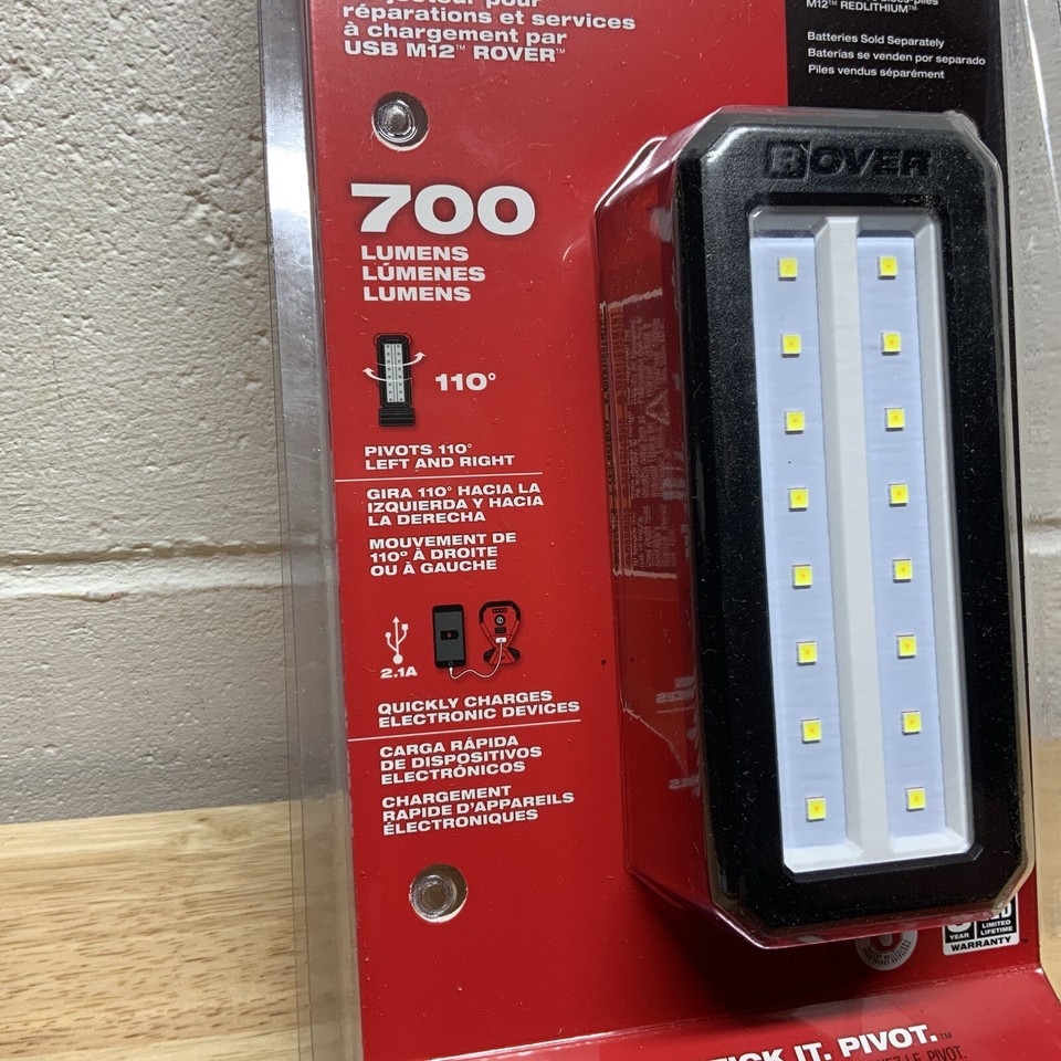 Milwaukee M12 Rover Flood Light (2367-20) - Sealed 45242592241 | eBay