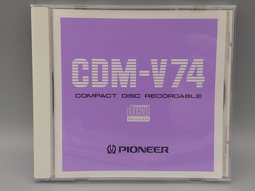 Pioneer CDM-V74 Compact Disc Recordable 1995 Ultra Rare Retro ...