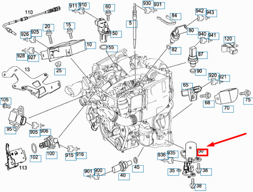 MERCEDES-BENZ ML W164 OIL LEVEL CONTACTOR LEVEL SWITCH A0011531332 NO🇺🇸 ...