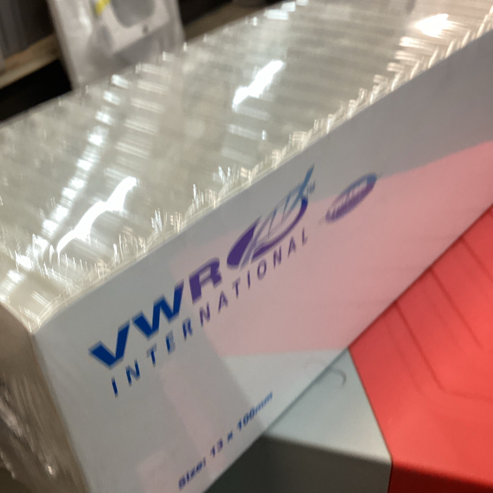 Box Of 250 VWR. Culture Tube Durex Borosilicate Glass13 x 100 mm 47729 ...