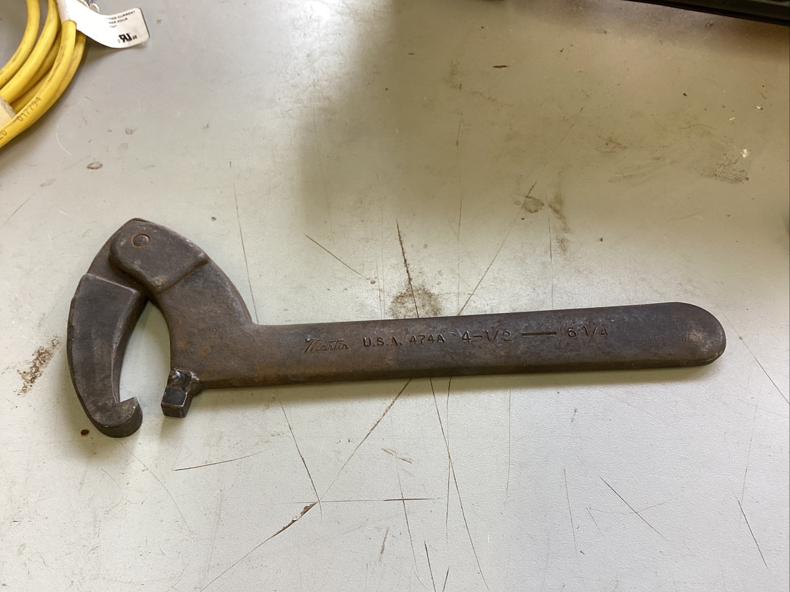 Martin spanner wrench #474-A USA 4-1/2” to 6-1/2” | eBay