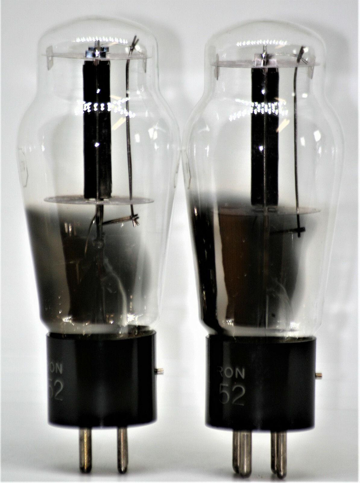 vt52 tube matched PAIR tubes Hytron mono plate 45 special 245 2A3 345 ...