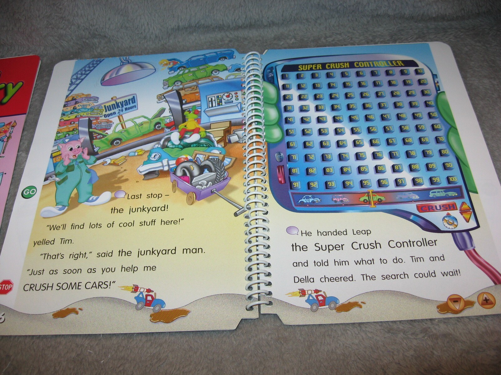 LeapPad ~ Grade 1-3 ~ Math The Great Dune Buggy Race Book + Cartridge ...