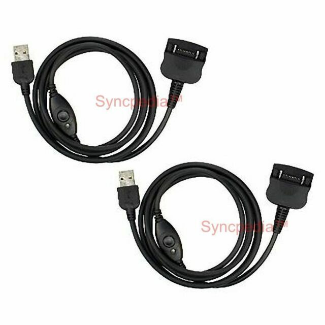 2x USB Sync Charge Charger Cable for Palm Tungsten C T T2 T3 W & Zire ...