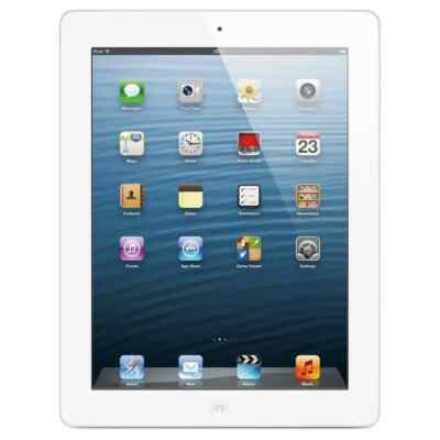Apple iPad 4th Gen A1458 16GB Wi-Fi Only Tablet -White/Silver **Read Ad ...