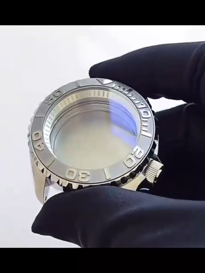 42mm SKX007 SKX009 SRPD Watch Case Mod Parts Back Crown Refit Complete ...