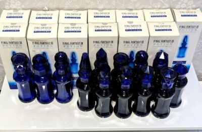 Final Fantasy XII FF12 Commemorative Premium Bottle Potion Empty 13set ...