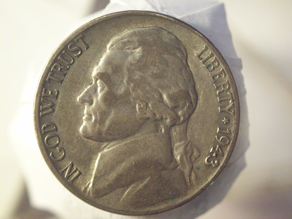 1943 P Jefferson nickel doubled die OBV error coin DDO | eBay