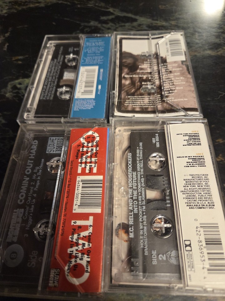Vintage Rap Hip Hop Cassettes 8 Total | eBay
