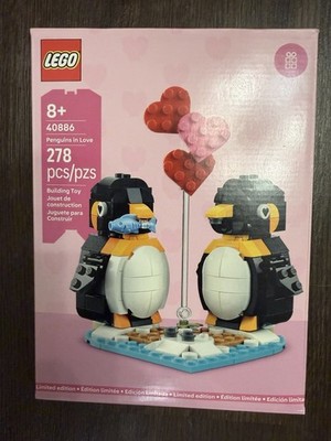 Lego 40886 Penguins In Love Set NEW SEALED SET GWP Valentine’s Day. In ...