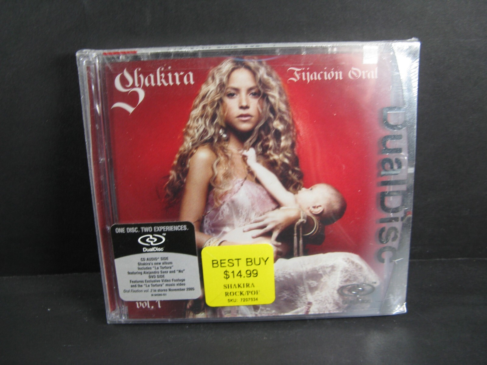 Fijación Oral, Vol. 1 [Slipcase] by Shakira (CD, Jun-2005, Epic) New ...