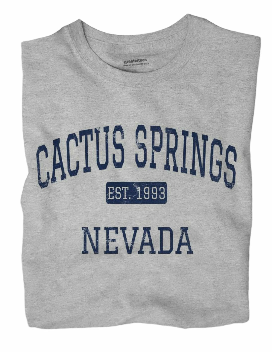 Cactus Springs Nevada NV T-Shirt EST | eBay