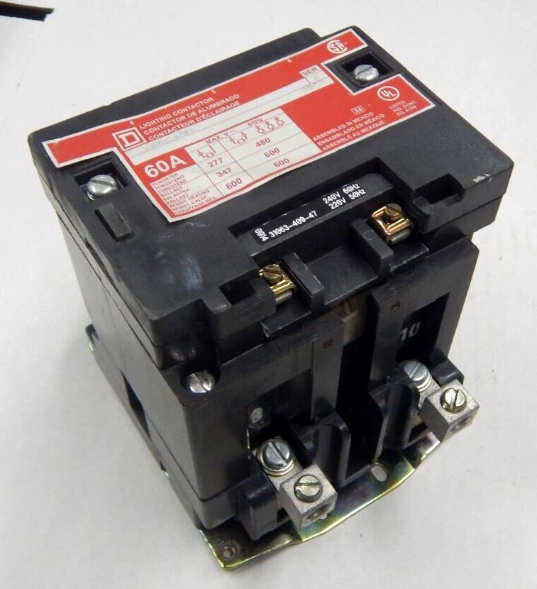 2 Pole 60 Amp Lighting Contactor | Shelly Lighting