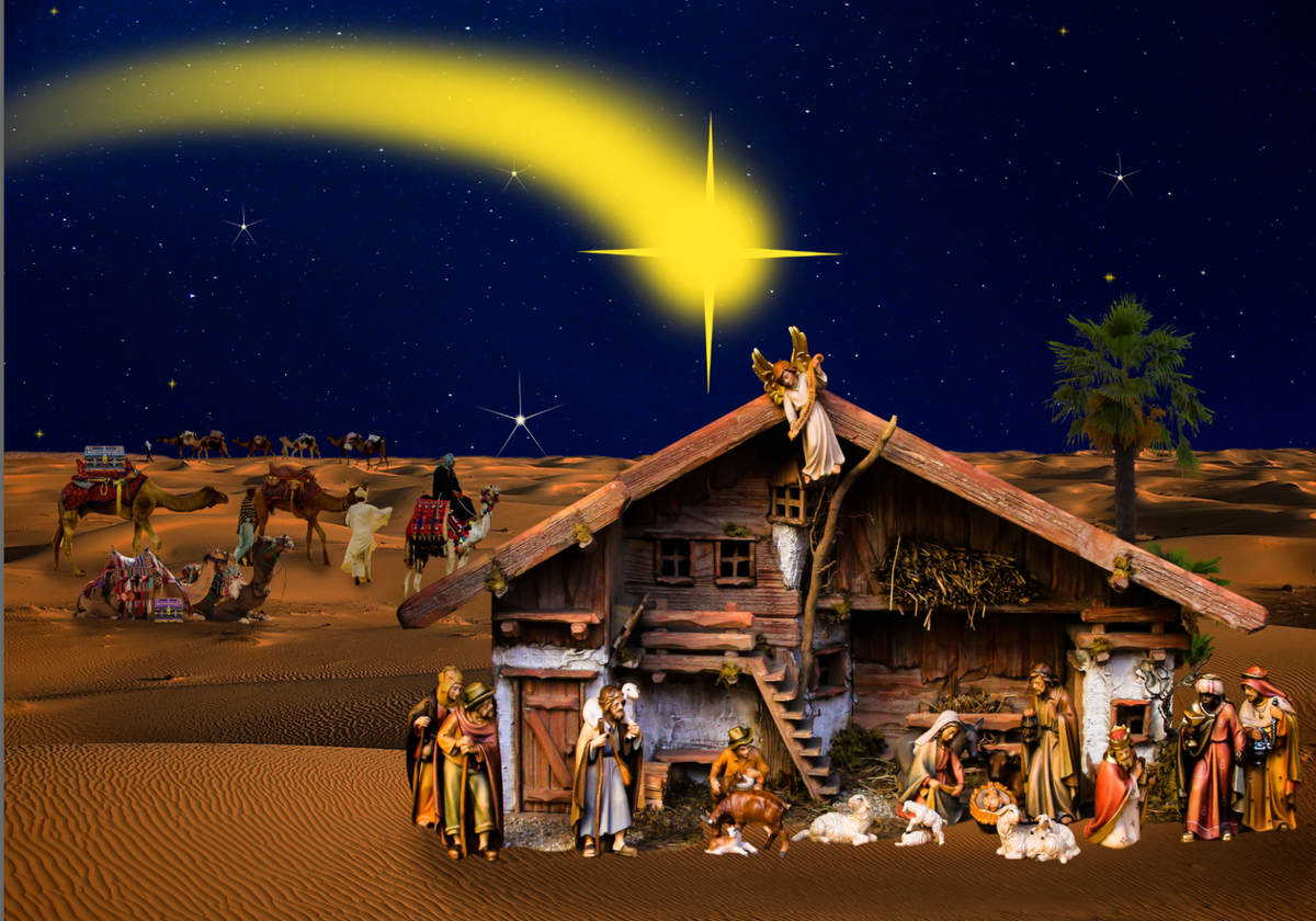 Christmas Nativity Background