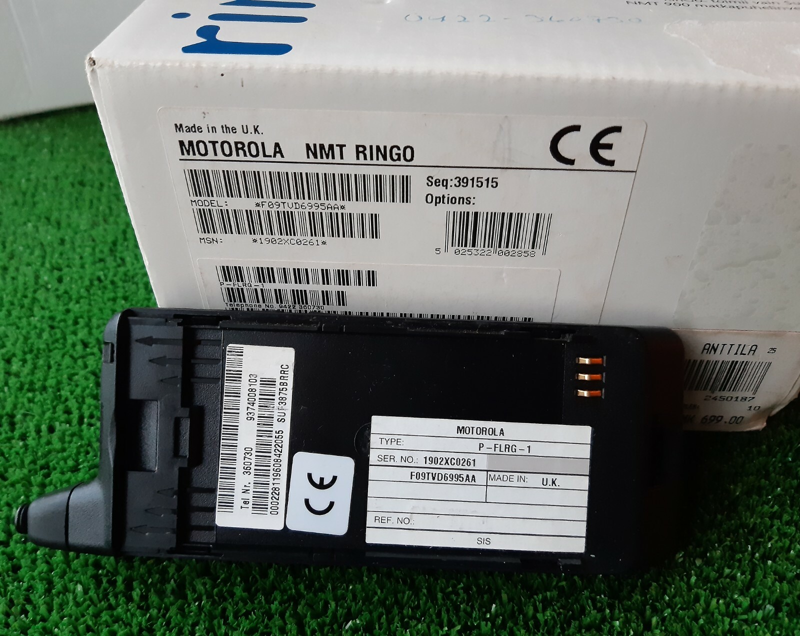 MOTOROLA P-FLRG-1 RinGo mobile vintage rare phone WORKING | eBay