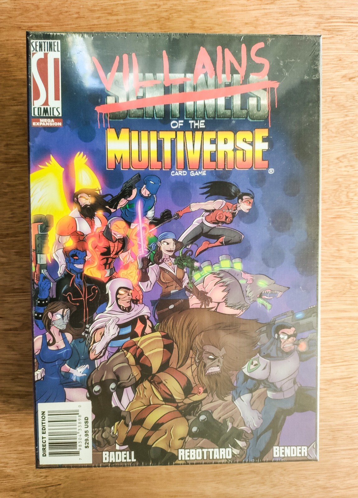 Villains of the Multiverse Card Game, Sentinel Comics, 2-5 Player, 13yrs + | eBay