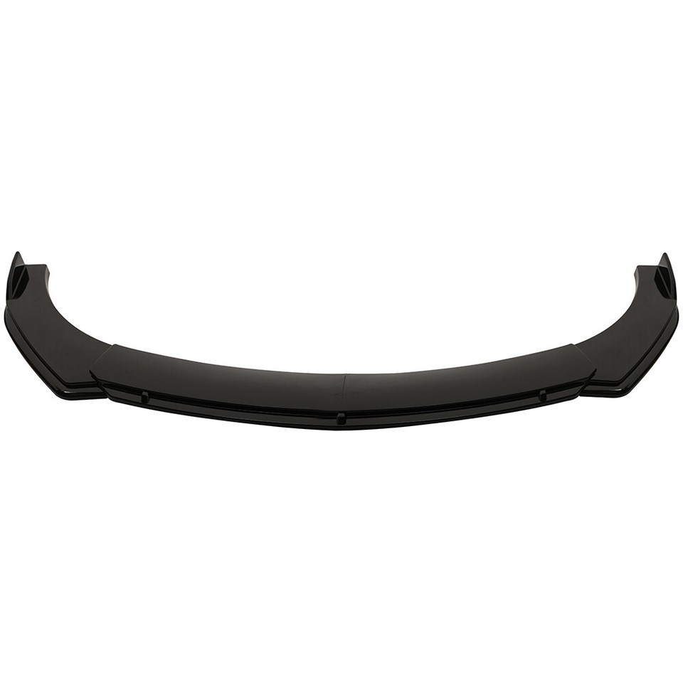 For 2016-2020 Ford Explorer ST Glossy Black 4x Front Bumper Lip Spoiler ...
