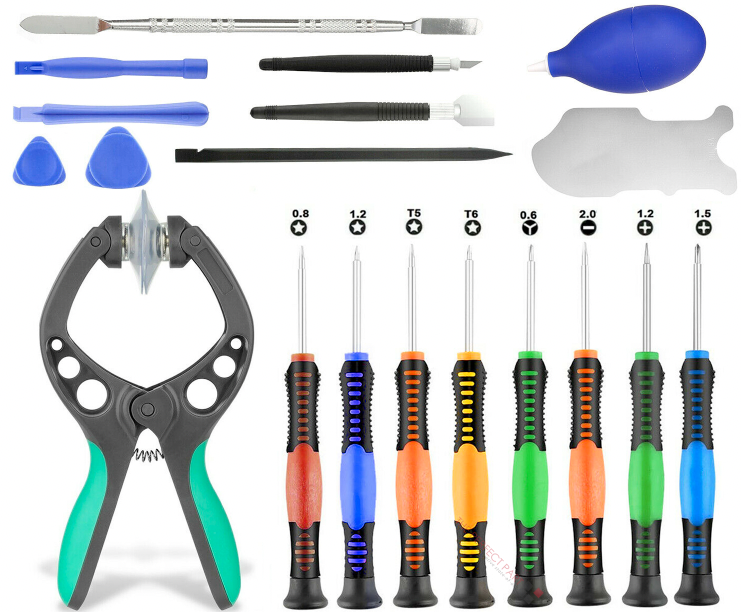 20 in 1 Mobile Phone Screen Opening Repair Tools Kit Screwdriver Set ...