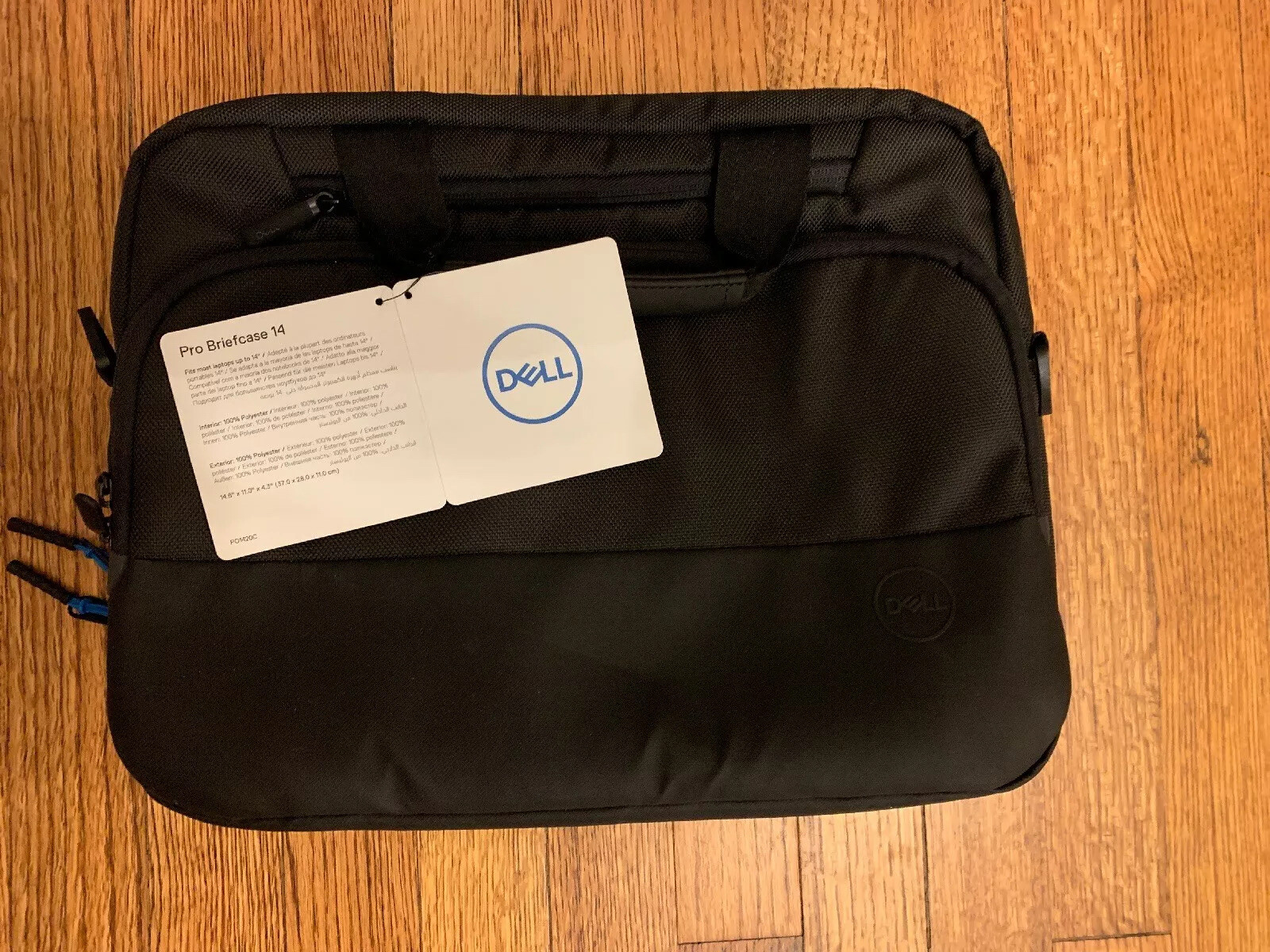 Dell Professional Briefcase fits 14" laptop case travel case 0FYVM3 | eBay