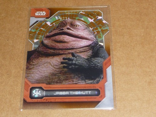 2024 Topps STAR WARS HIGH TEK JABBA THE HUTT GOLD DIFFRACTOR 49/50 #52 ...
