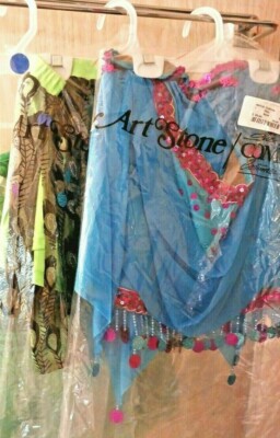 Costume party Dance recital dress, 2 piece set with sequins. Lot of 6 ...