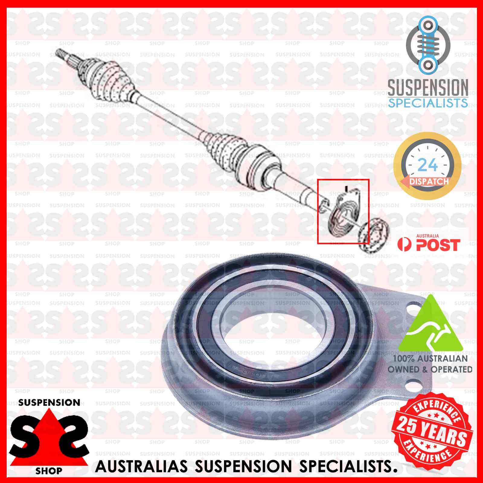 Bearing, Drive Shaft Suit VW Transporter T5 Van (7Ha, 7Hh, 7Ea, 7Eh) 2. ...