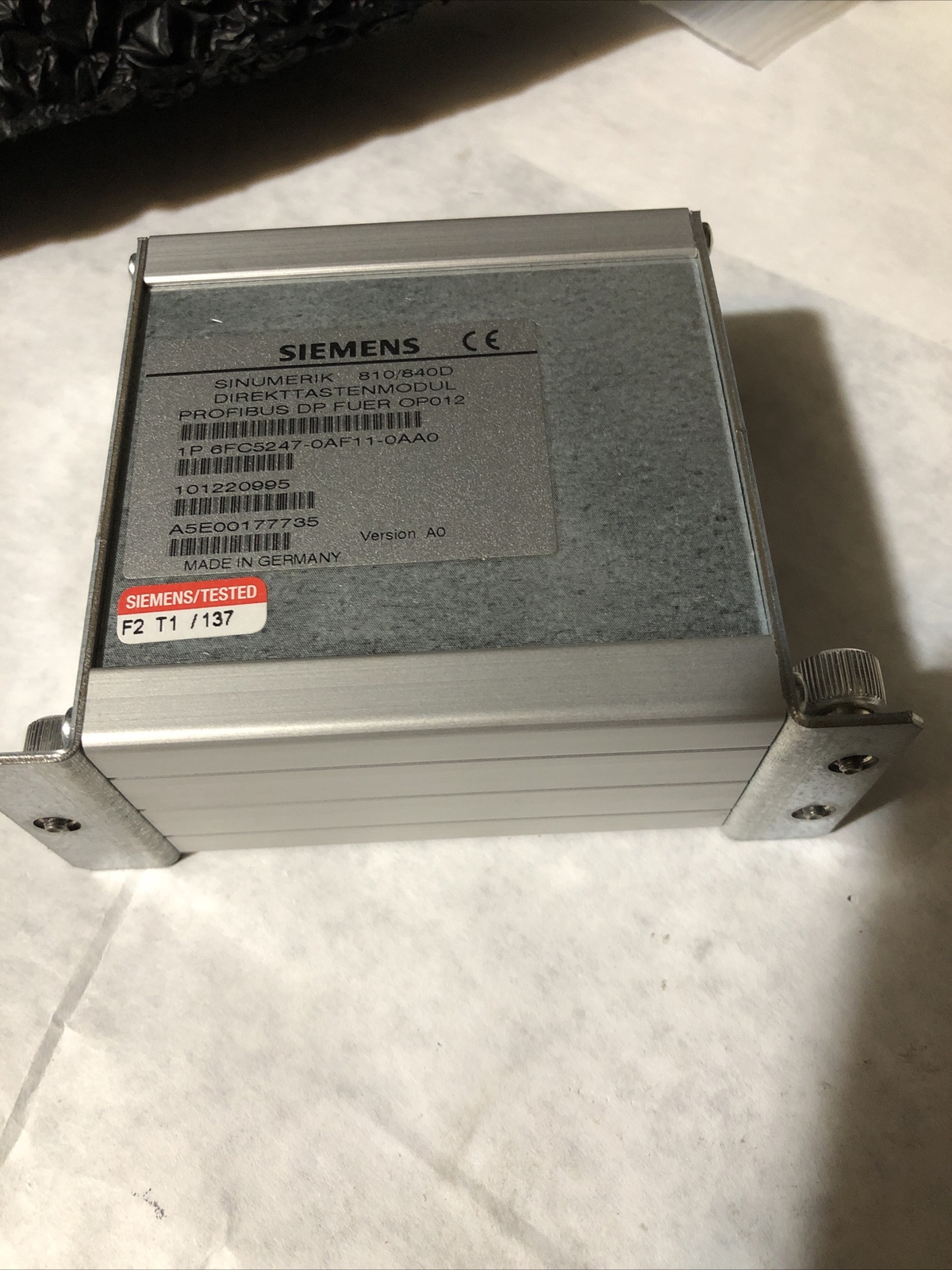 NEW SIEMENS 1P 6FC5247-0AF11-0AA0 SINUMERIK 810/840D PROFIBUS DIRECT ...