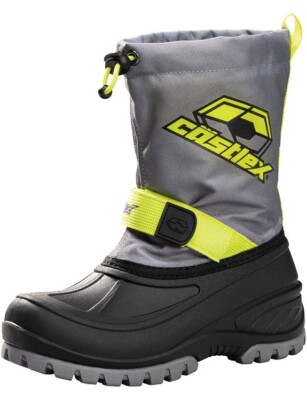 Castle X ELEMENT YOUTH BOOT HI-VISION/GRAY SIZE 4 Snowmobiling ...