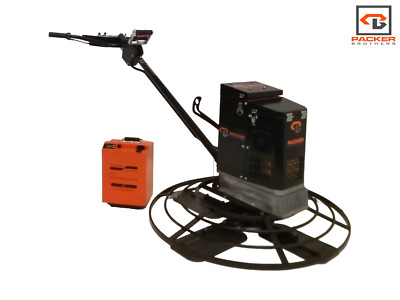 Battery Powered Trowel Electric walk-behind power concrete 36" cement ...