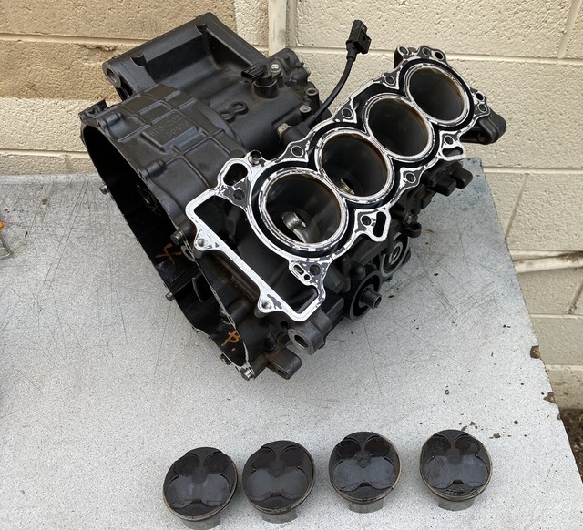 Cbr600rr Engine Left Right Center Cases From 2008 Honda CBR 600rr #46 X ...