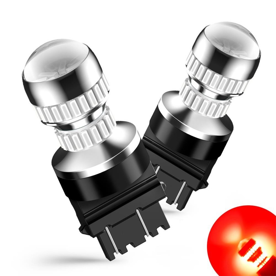 3157 3156 3056 3356 3456 4156 CANBUS Red LED Brake Stop Signal Tail ...