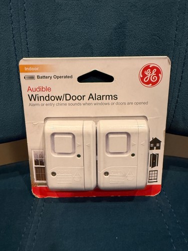 GE By Jasco Battery Operated Audible Window/Door Alarms, 2- Pack ...