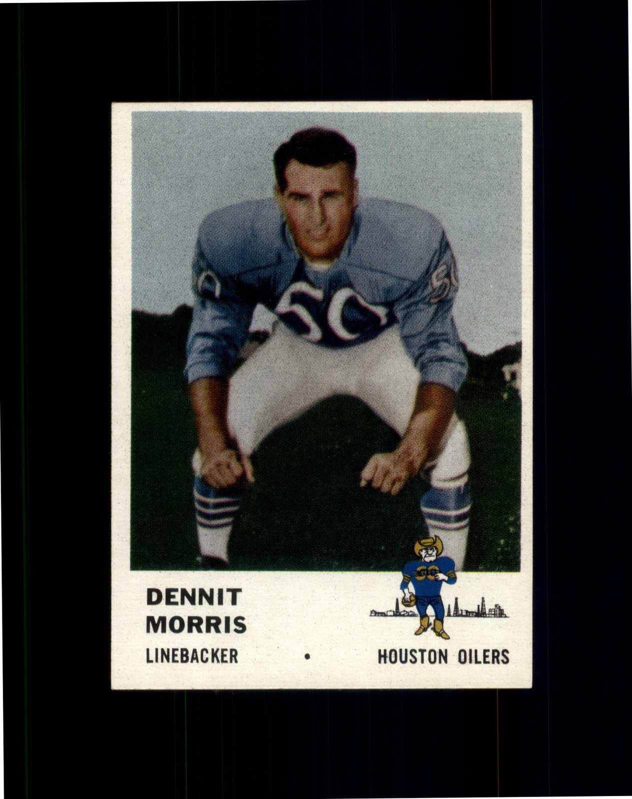 1961 Fleer #175 Dennit Morris - Houston Oilers NM/MT (C02) | eBay