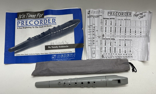 Suzuki PRE-1G Precorder Grey Recorder Musical Instrument | eBay