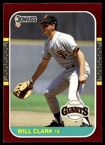 1987 Donruss Opening Day #96 Will Clark Baseball | eBay