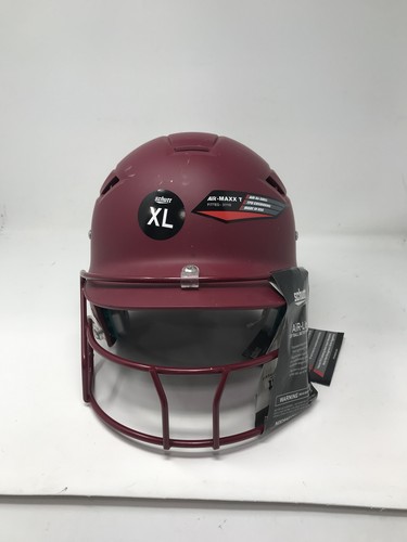 New Other Schutt Maroon Helmet AiR Maxx T Fitted Size XL | eBay