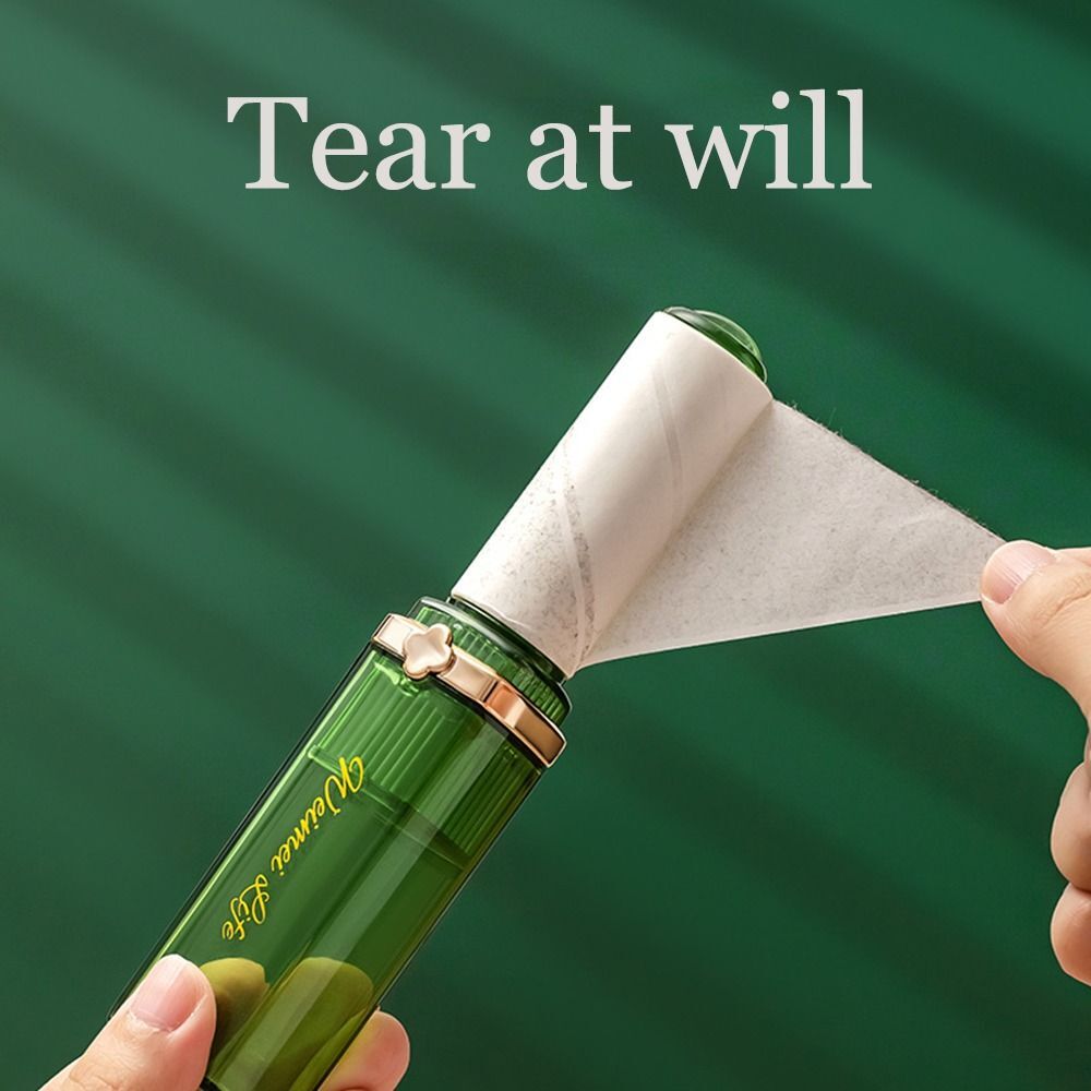 with Tearable Roll Paper Sticky Hair Roller Reusable Sticky Hair ...