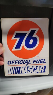 Union 76 Official Fuel Of Nascar 1996 Sticker / Decal | eBay