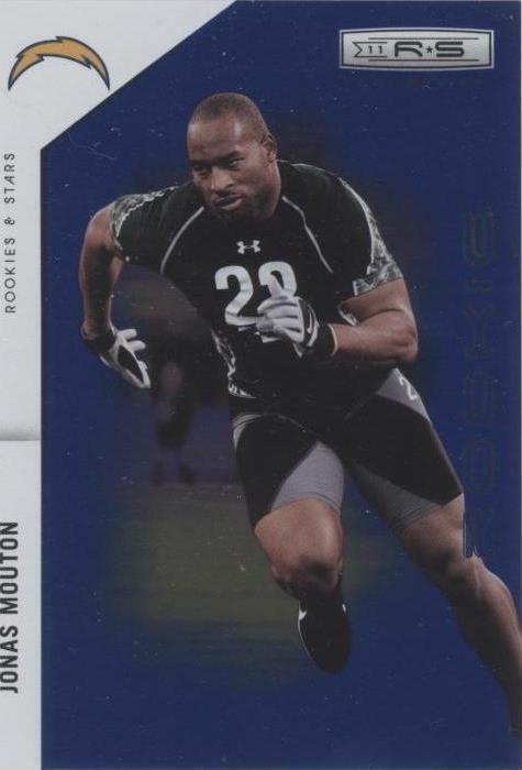 2011 Panini Rookies & Stars Longevity - Rookie Jonas Mouton #201 ...