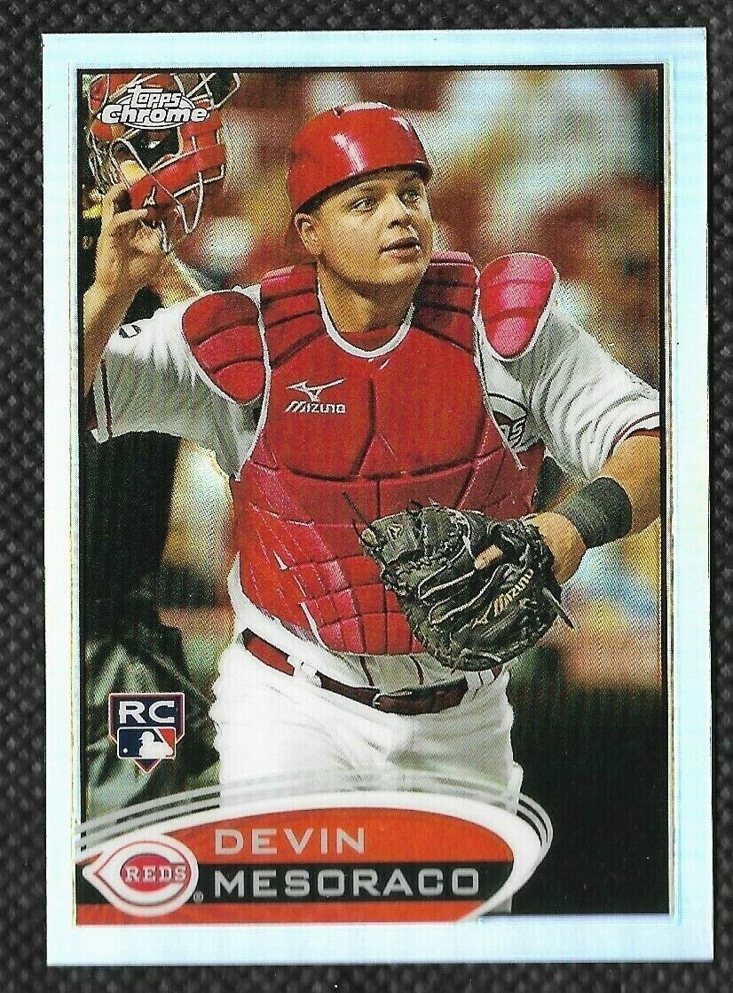 Devin Mesoraco 2012 Topps Chrome Refractor Rookie #172 Cincinnati Reds ...