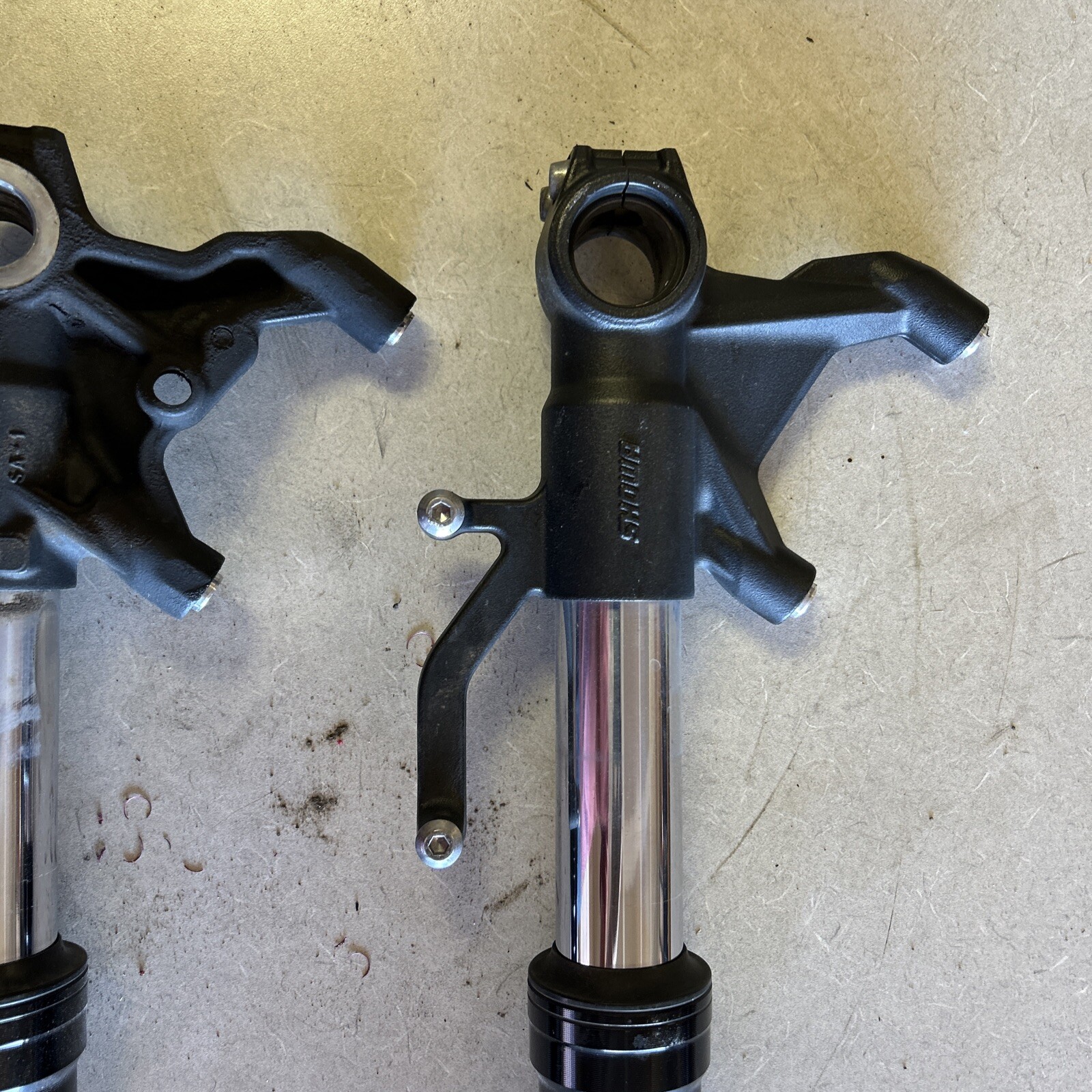 2018 Kawasaki Ninja Zx6r Pair Front Forks Bent | eBay