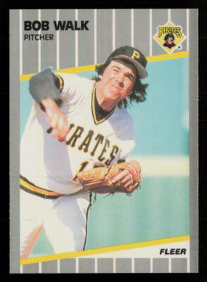 1989 Fleer Bob Walk #223 Pittsburgh Pirates Baseball Card | eBay