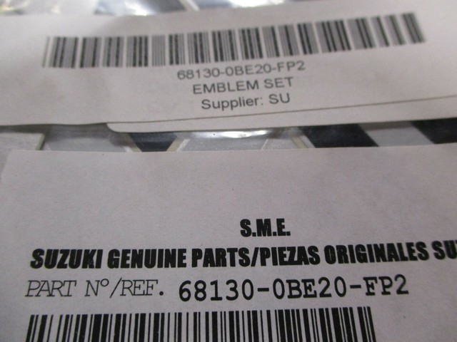 OEM Suzuki 68130-0BE20-FP2 GS500F Emblem Decal Kit NOS for sale online ...