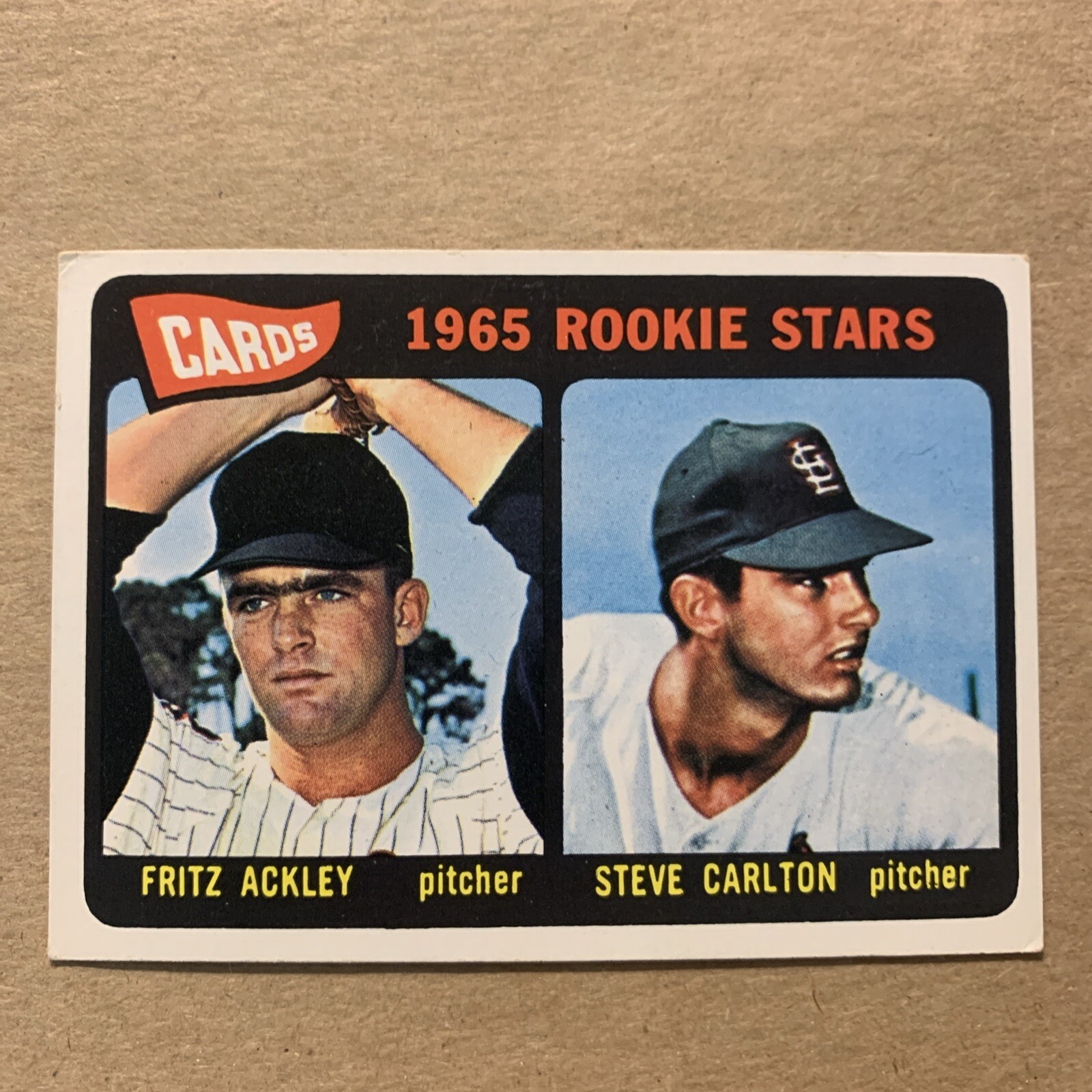 1965 Topps - 1965 Rookie Stars #477 Steve Carlton, Fritz Ackley (RC) | eBay