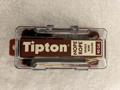 Tipton Nope Rope - 40 Cal. Pull Through Bore Cleaning Rope With Case | eBay