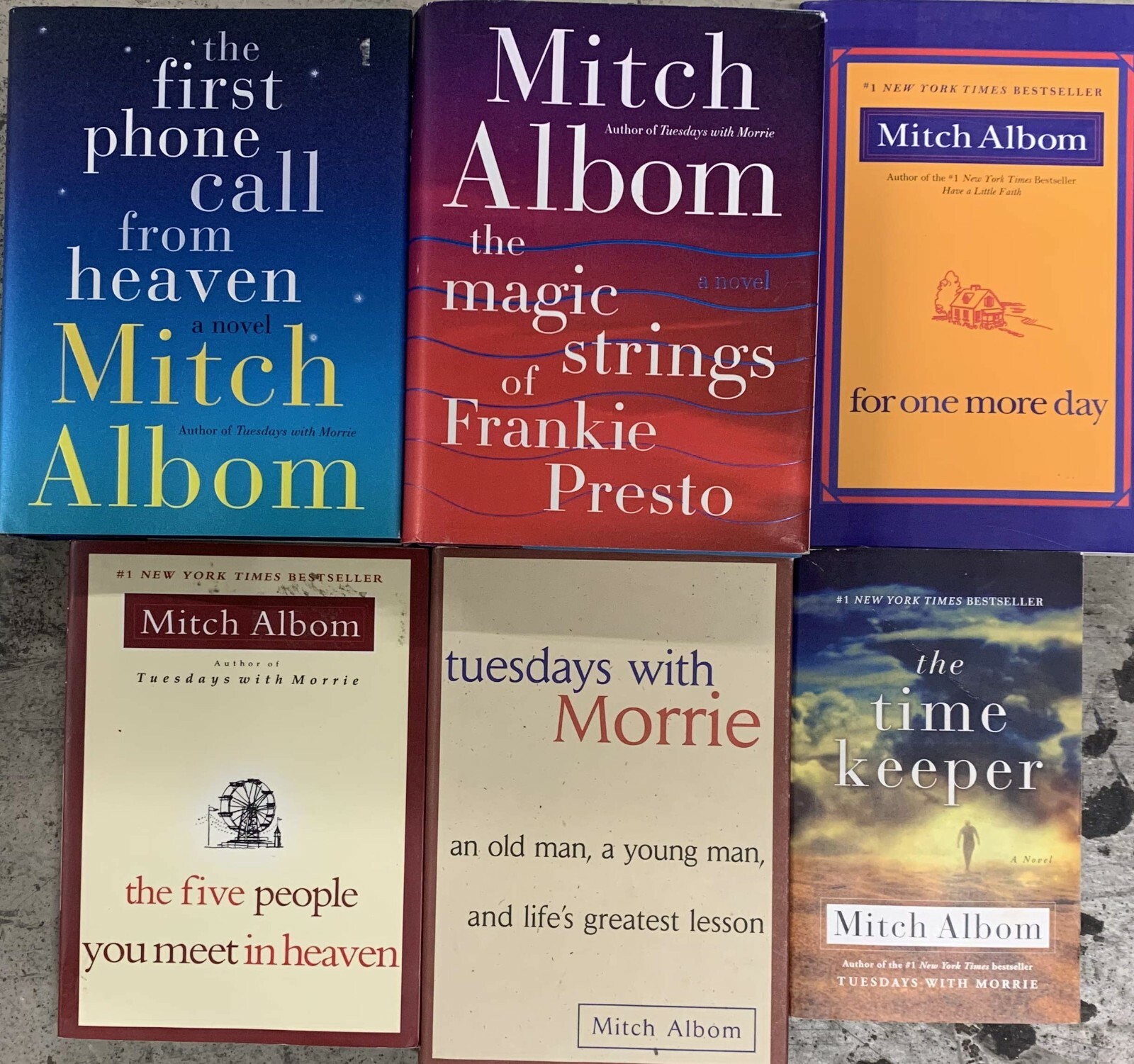 Mitch Albom Novel Collection 6 Book Set | eBay