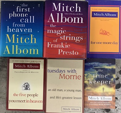 Mitch Albom Novel Collection 6 Book Set | eBay